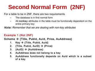 Normalization | PPT