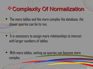 Normalization | PPT