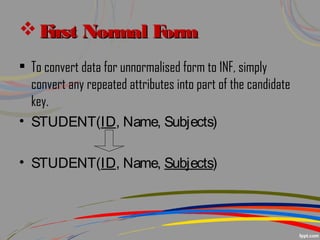 Normalization | PPT