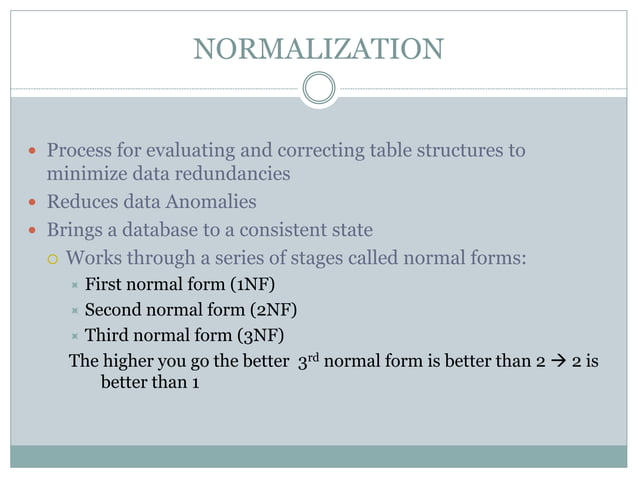 Normalization | PPTX
