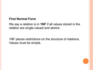 Normalization | PPT