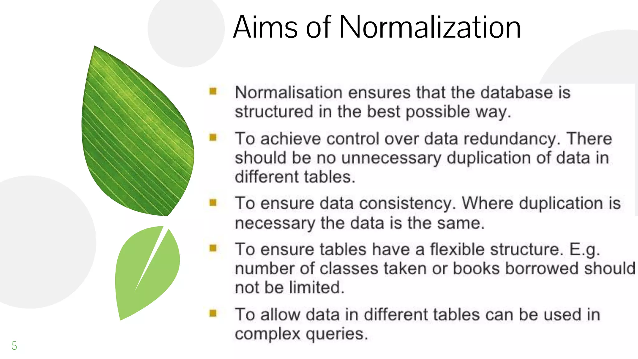 Normalization | PPT