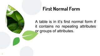 Normalization | PPT