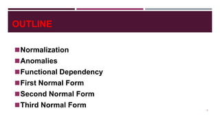 Normalization | PPT