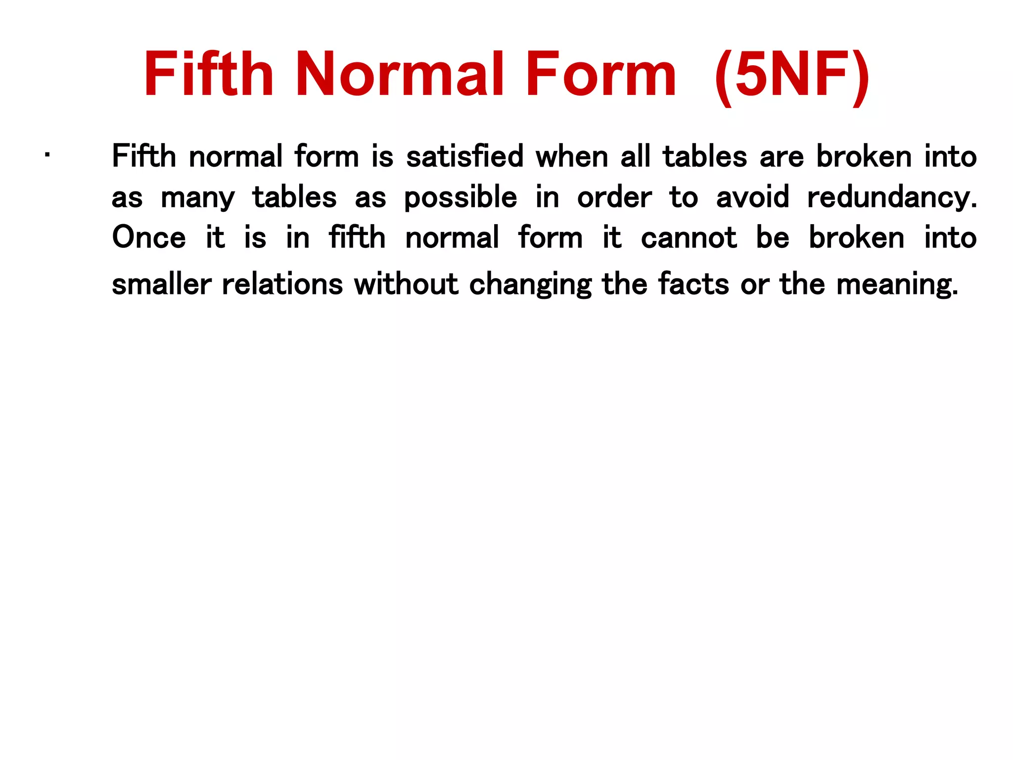 Normalization | PPT