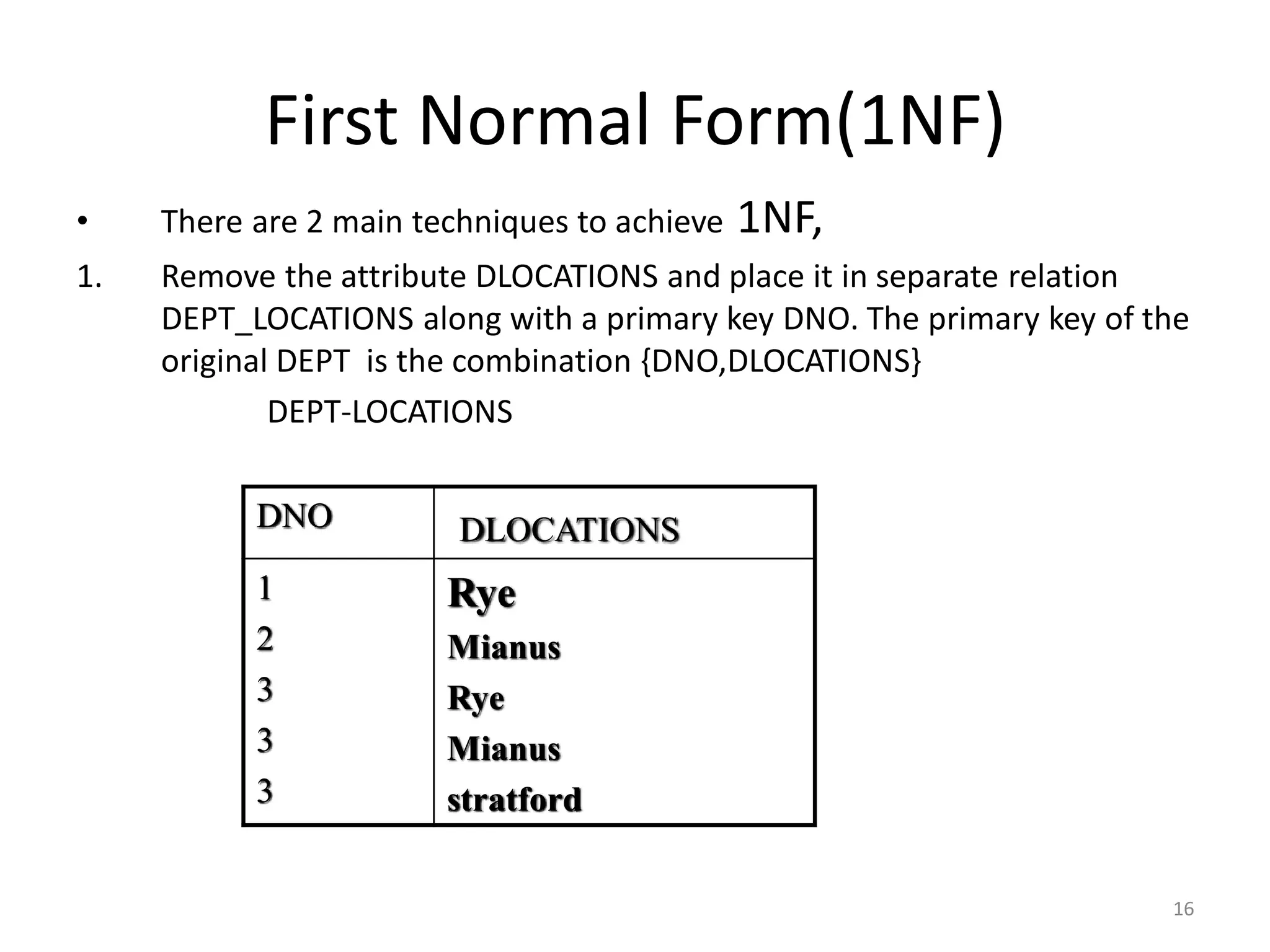 Normalization in DBMS | PDF