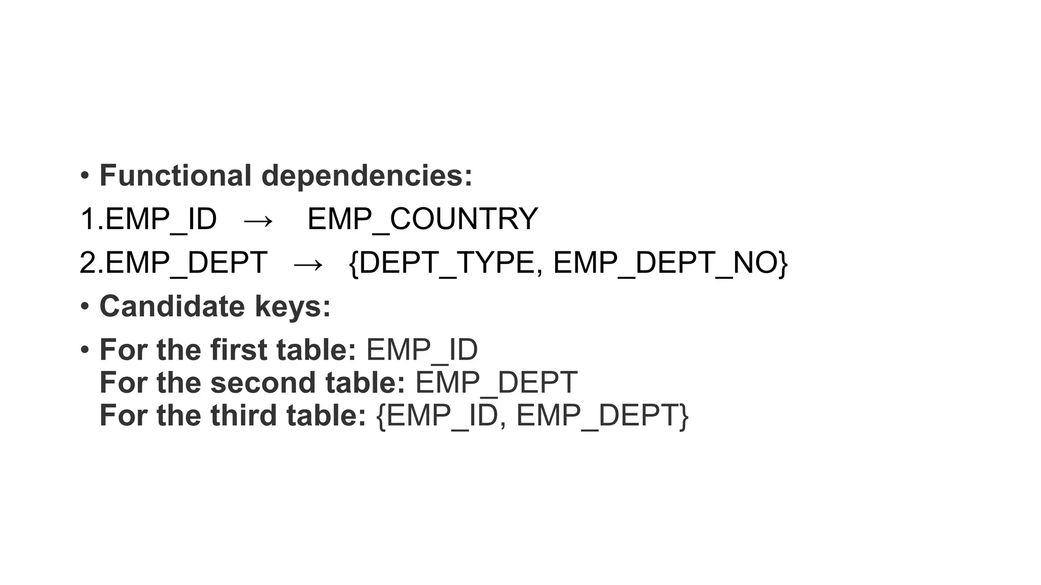 Normalization and three normal forms.pptx | Databases | Computer ...