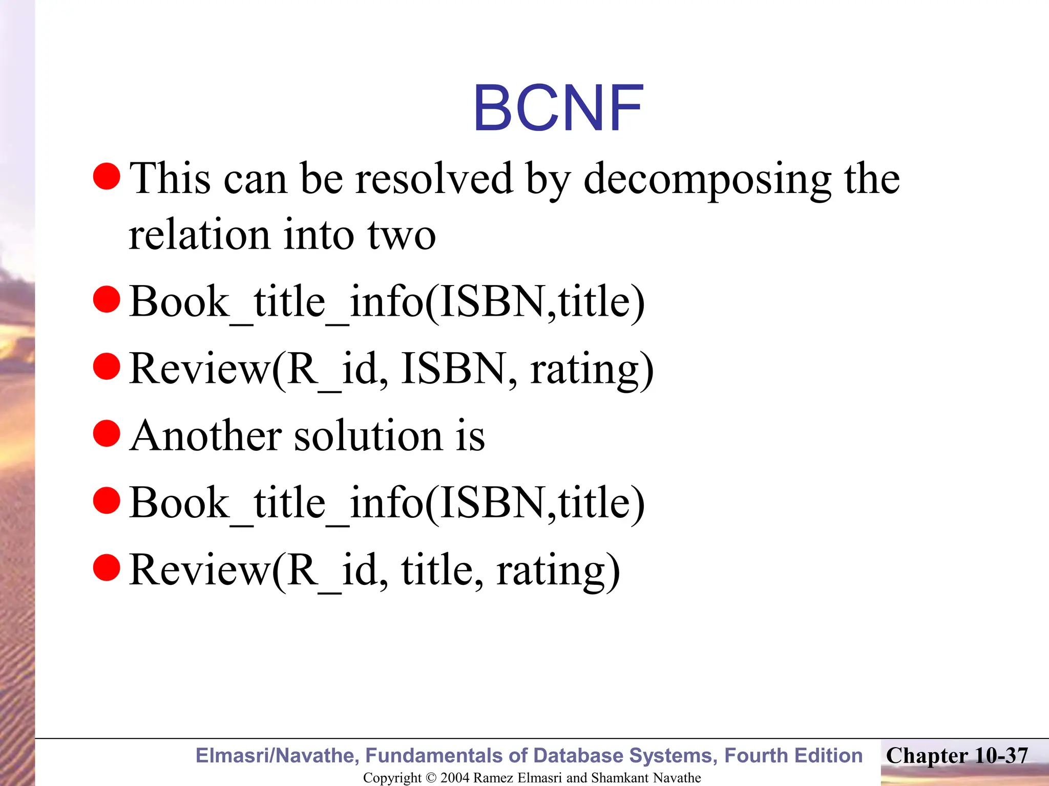 normalization in SQL BEST NOTES PPT AVAILABLE | PPTX
