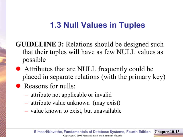 normalization in SQL BEST NOTES PPT AVAILABLE | PPTX