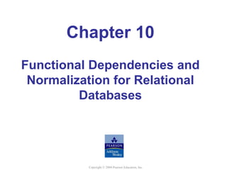 normalization in SQL BEST NOTES PPT AVAILABLE | PPTX