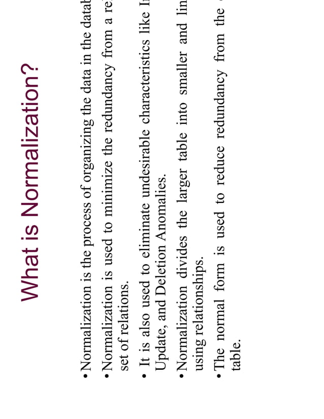 RDBMS DATABASSE SYSTEMS NORMALIZATION.pdf