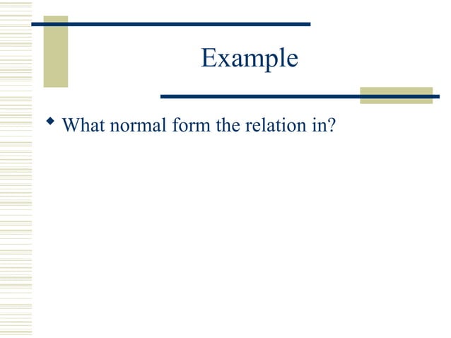 Normalization Pptx Functional Dependence Pptx Databases Computer