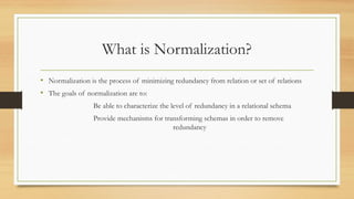 Normalization in data base presentation .pptx