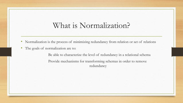 Normalization in data base presentation .pptx