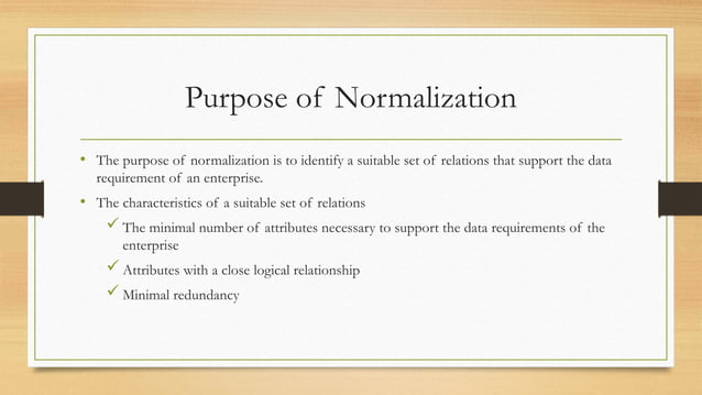 Normalization in data base presentation .pptx