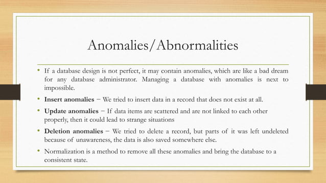 Normalization in data base presentation .pptx