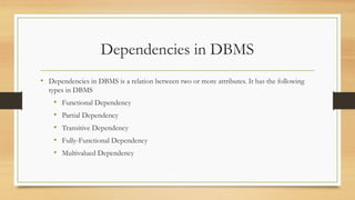 Normalization in data base presentation .pptx