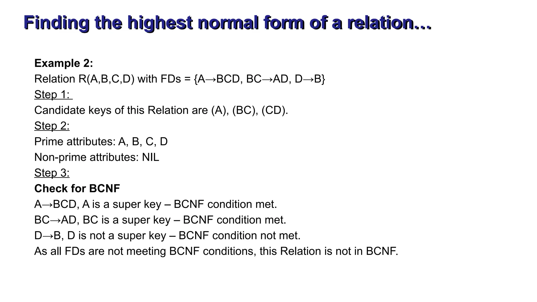 Learn More About Database Normalization Concepts Pptx