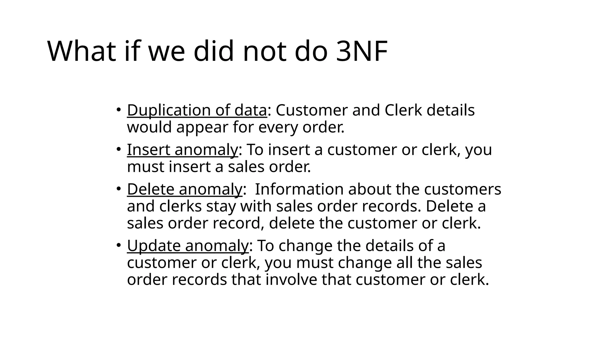 Database Management System Normalization Ppt