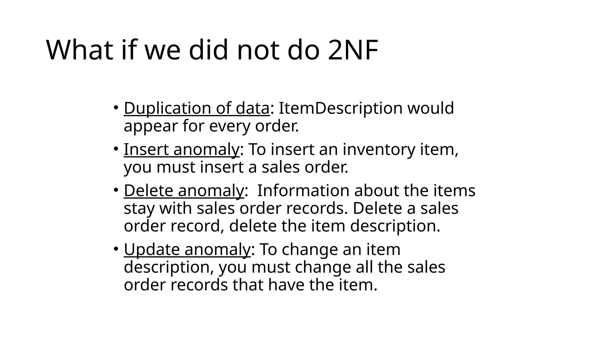 Database Management System Normalization Ppt