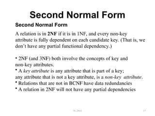 Normalization, Functional Dependencies, Normal Forms.ppt