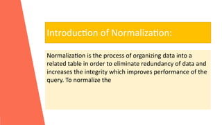 Normalization.pptx normalize of dbms hhhh | PPTX
