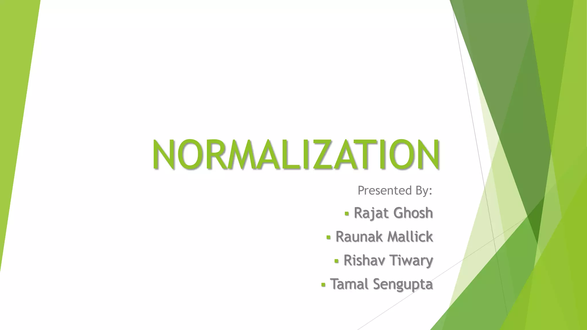 Normalization In Dbms Pptx Databases Computer Software And 6629