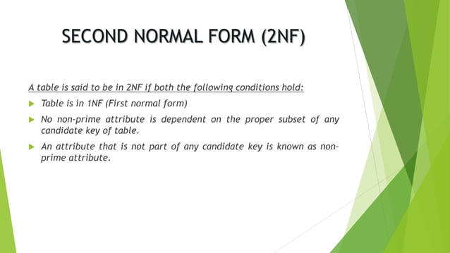 Normalization In Dbms Pptx Databases Computer Software And Applications