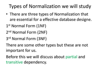 Normalization | PPT