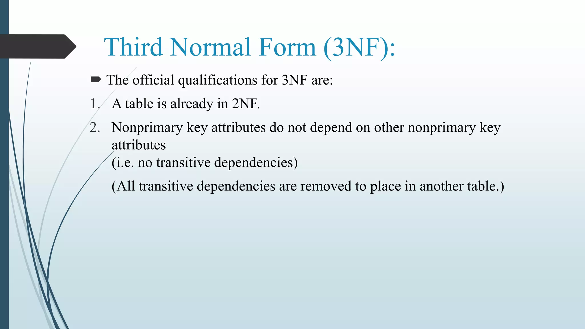 Normalization | (1NF) |(2NF) (3NF)|BCNF| 4NF |5NF | PDF