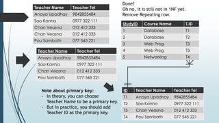 Normalization | (1NF) |(2NF) (3NF)|BCNF| 4NF |5NF | PDF