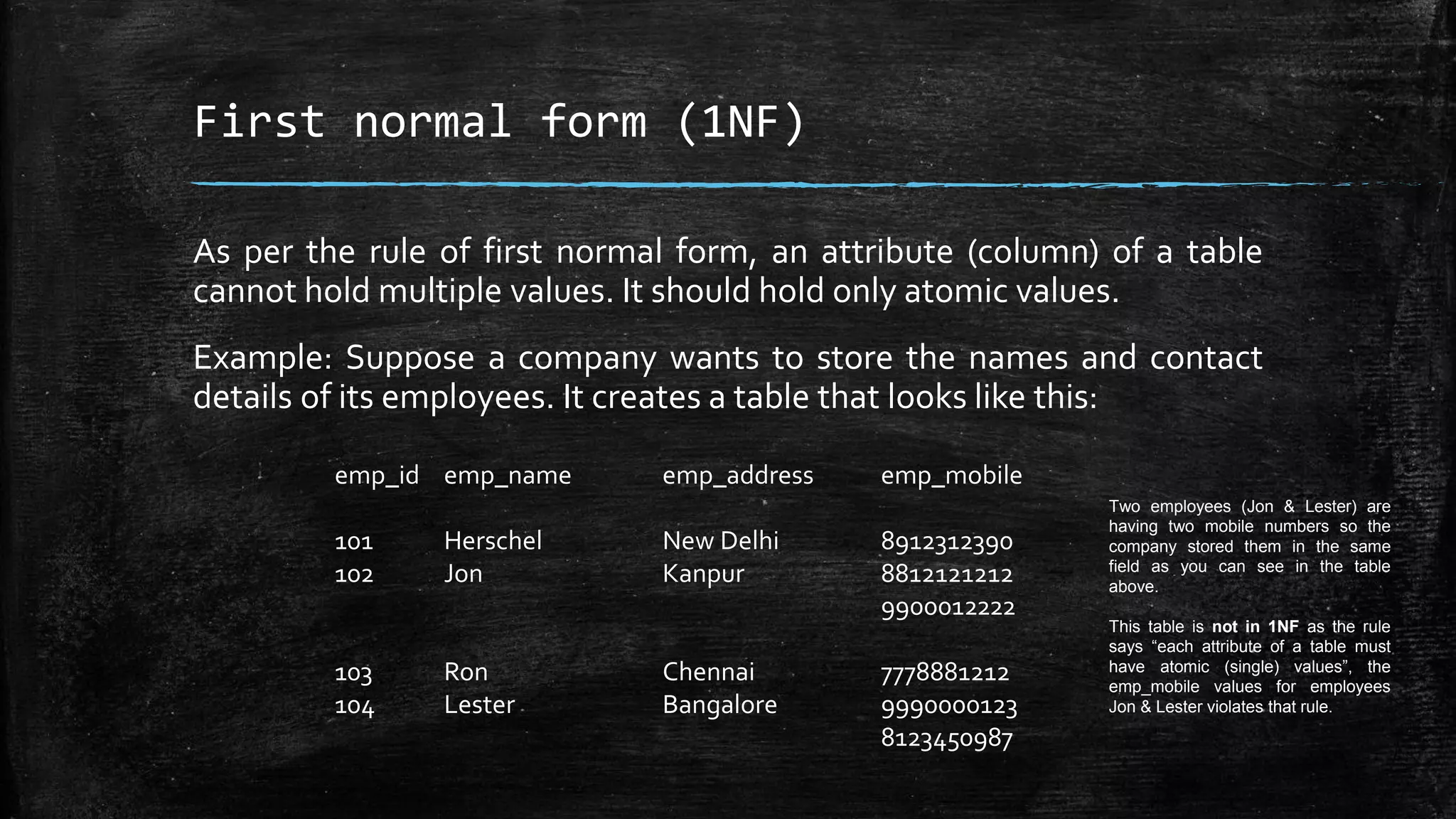 Normalization In Dbms Pdf Databases Computer Software And