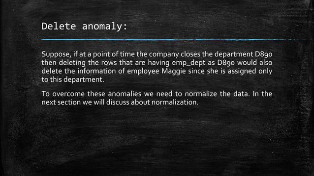 Normalization In Dbms Pdf Databases Computer Software And Applications