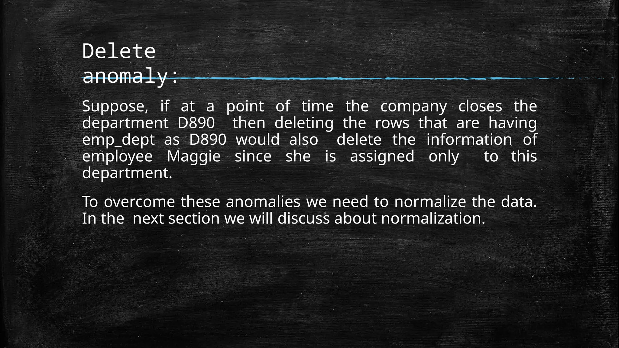 Four Types Of Normalization In Dbms Explained Pptx