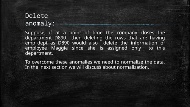 Four Types of Normalization in DBMS Explained | PPTX