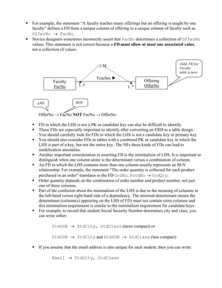 Database design normalization note and exercise | PDF