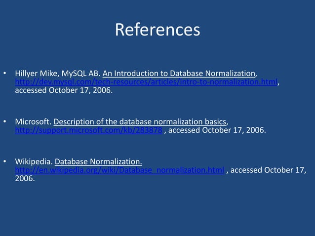 Database Normalization First Second And Third Normal Forms With An