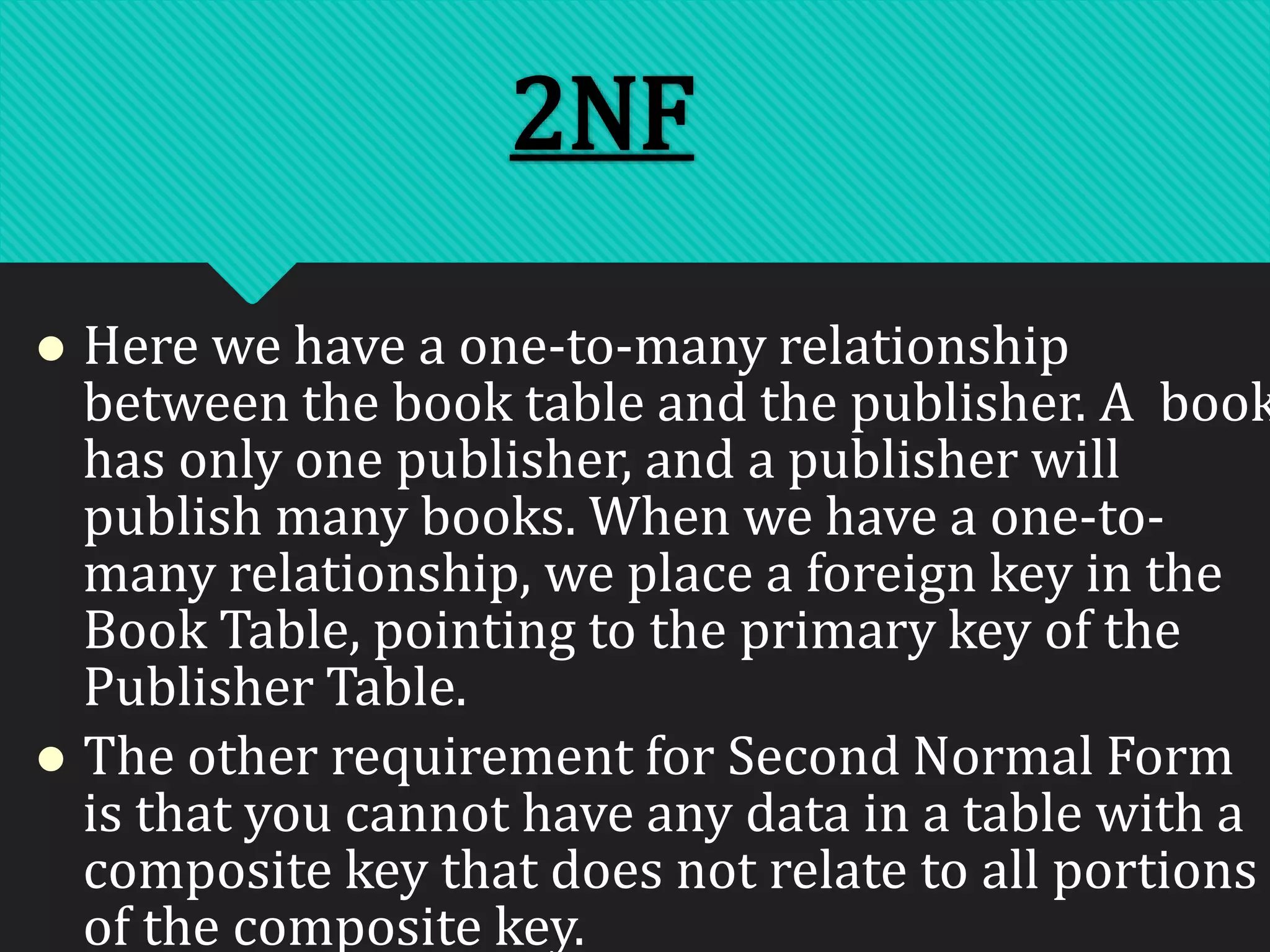 Normalization Presentation In Database Management System Pptx Databases Computer Software