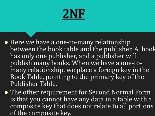 Normalization presentation in Database Management System | PPTX | Databases | Computer Software ...