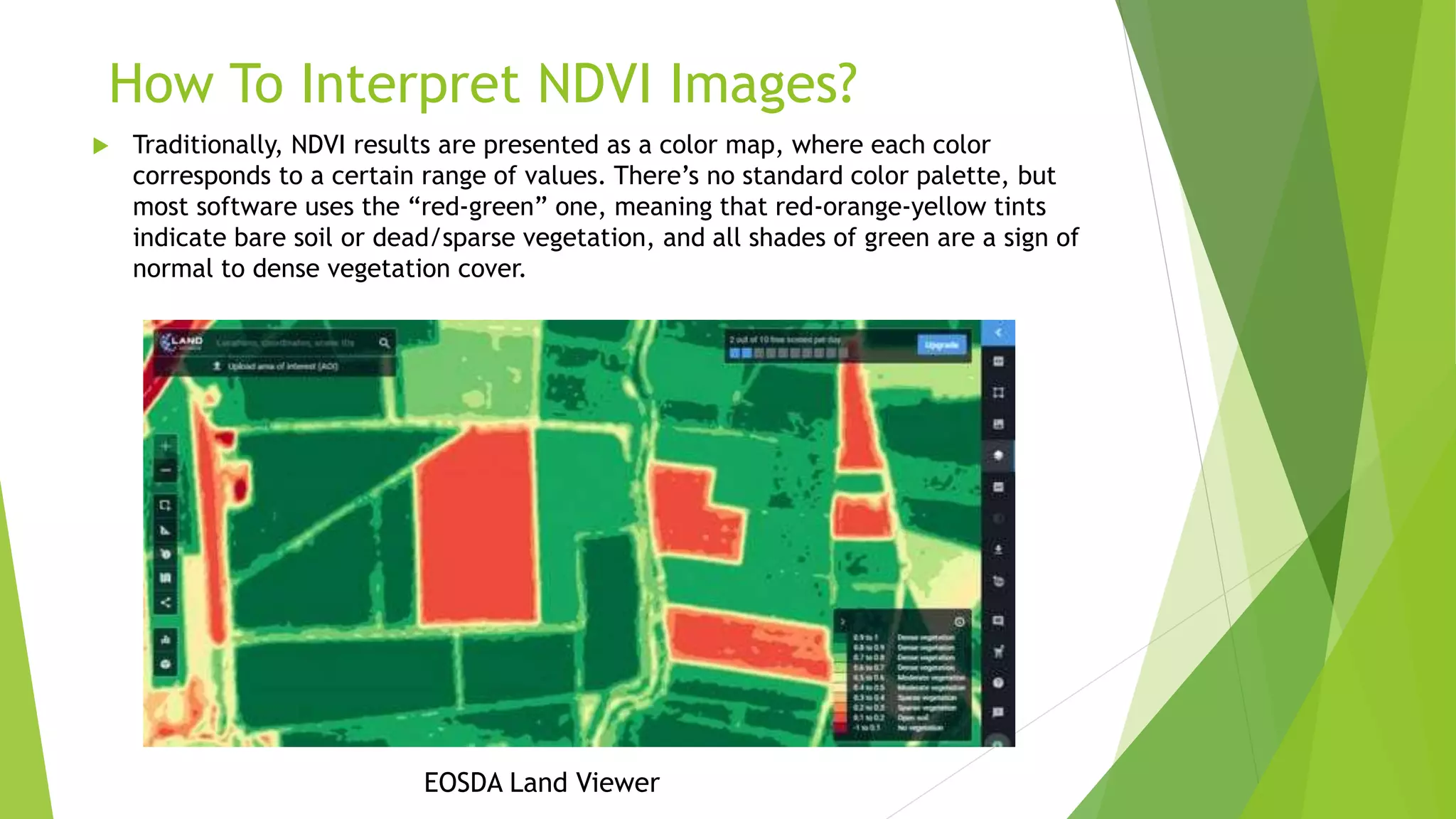 Normalized Difference Vegetation Index | PPTX
