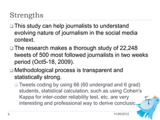 Normalizing twitter | PPTX
