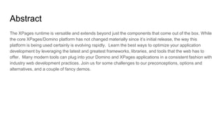 Normalizing x pages web development | PPTX | Web Development | Internet