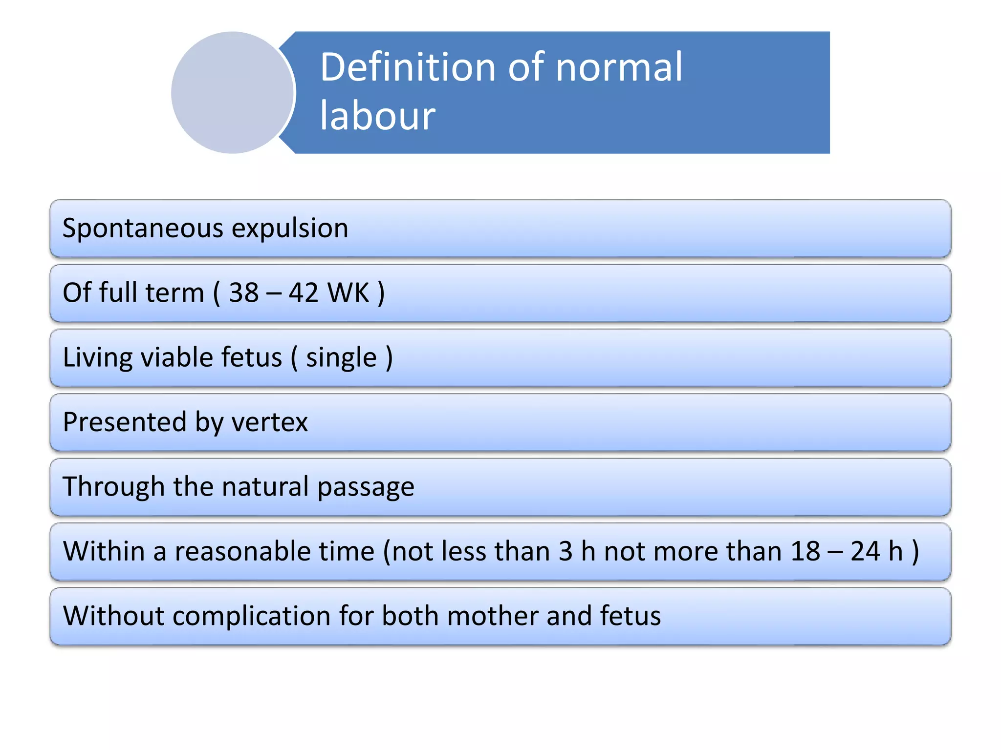 Normal labor | PPTX
