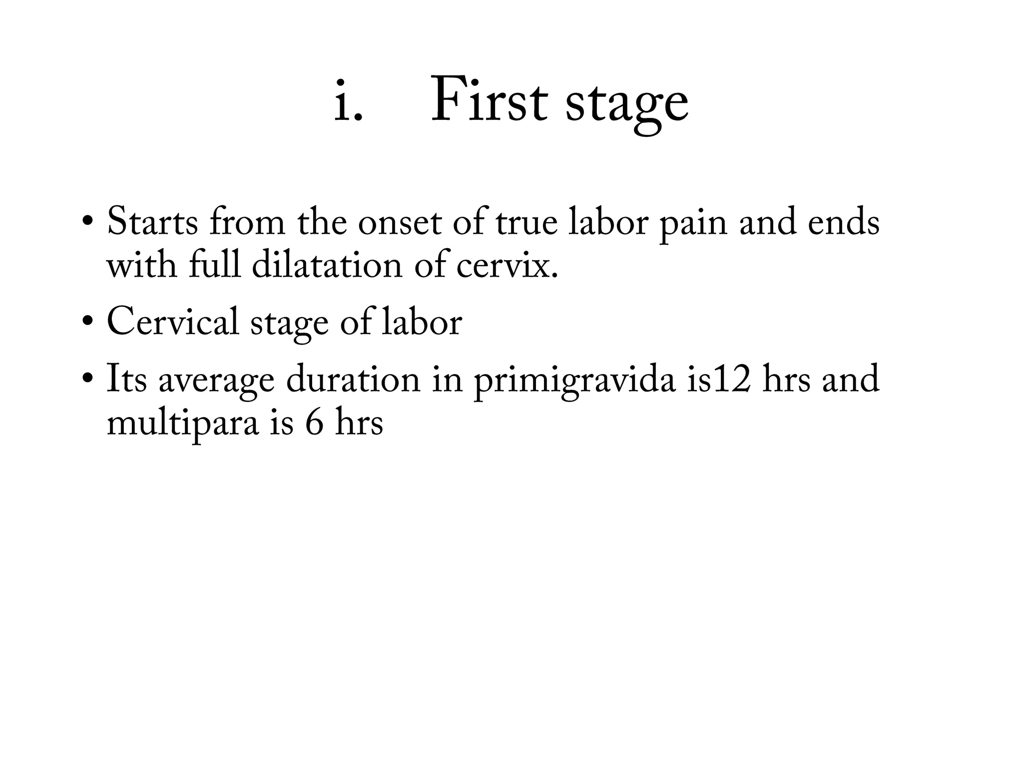 Normal labor and stages of labor | PPT
