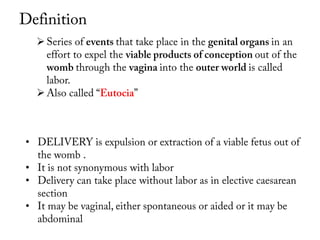 Normal labor and stages of labor | PPT