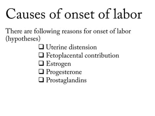 Normal labor and stages of labor | PPT