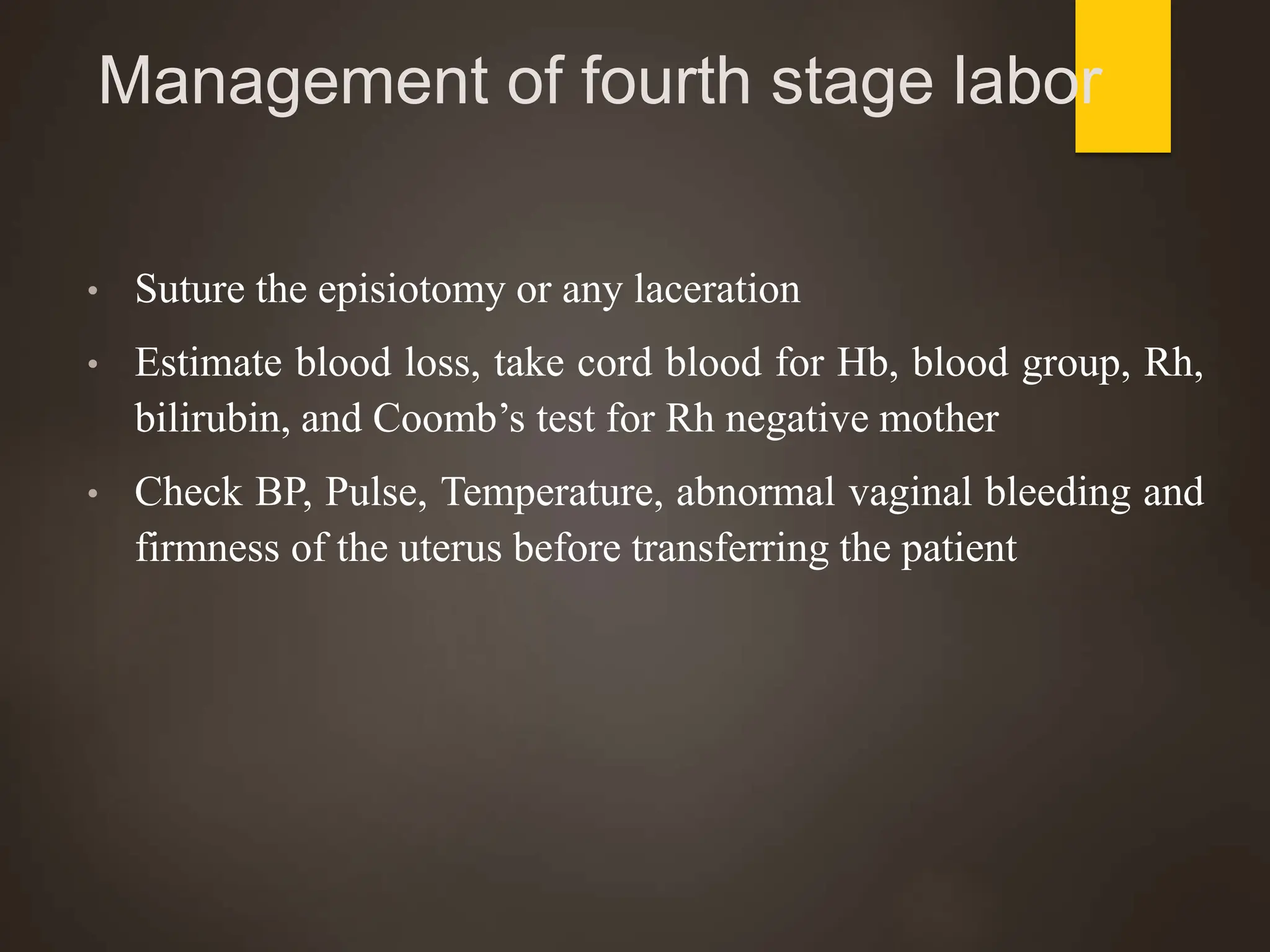 Normal labor physiology and mechaninsm with stages | PDF