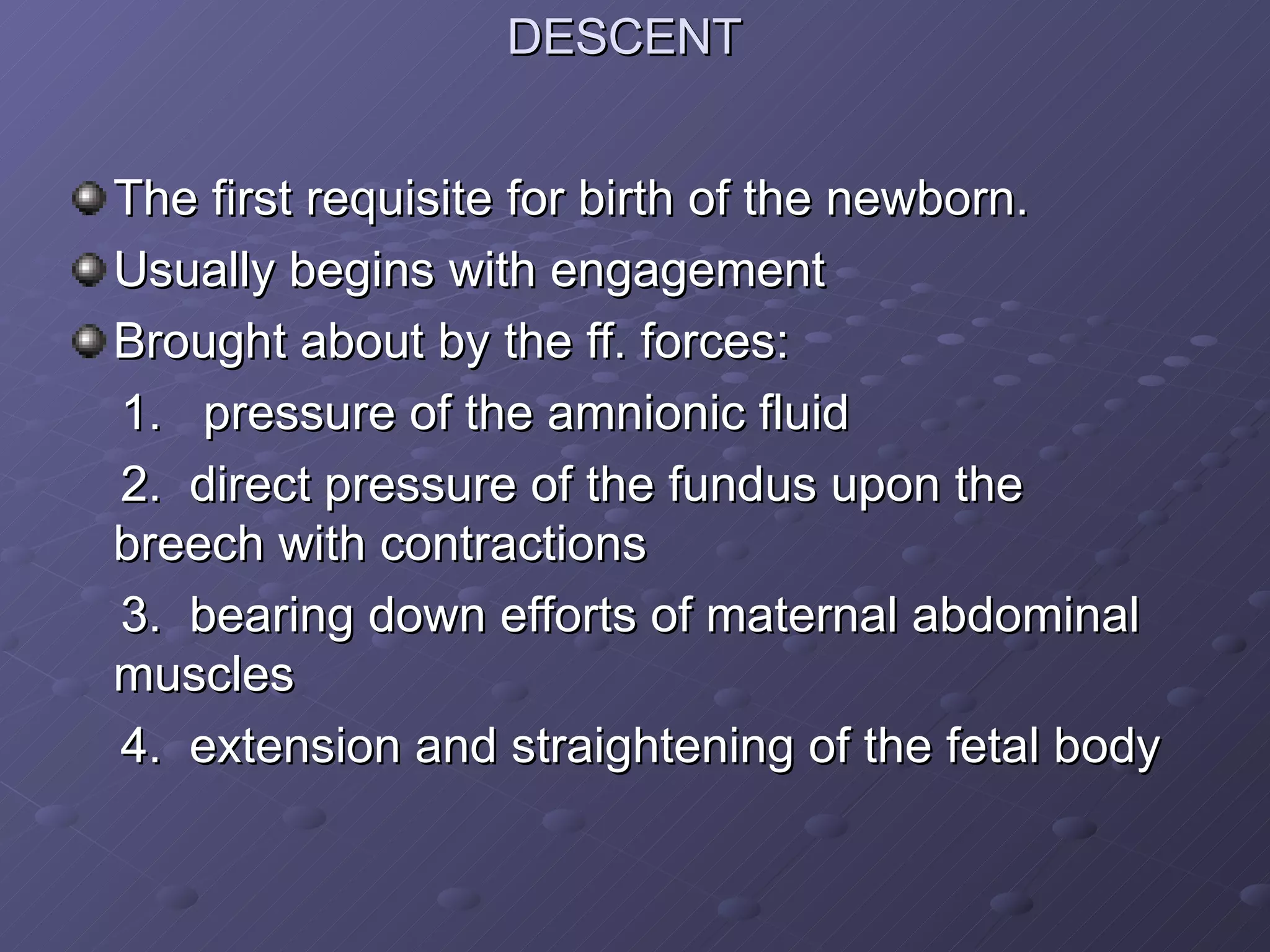 Normal Labor And Delivery | PPT | Pregnancy | Reproductive Health