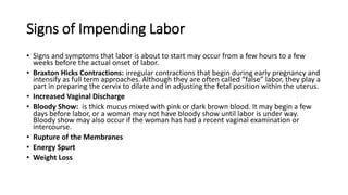 Normal labor and delivery | PPTX
