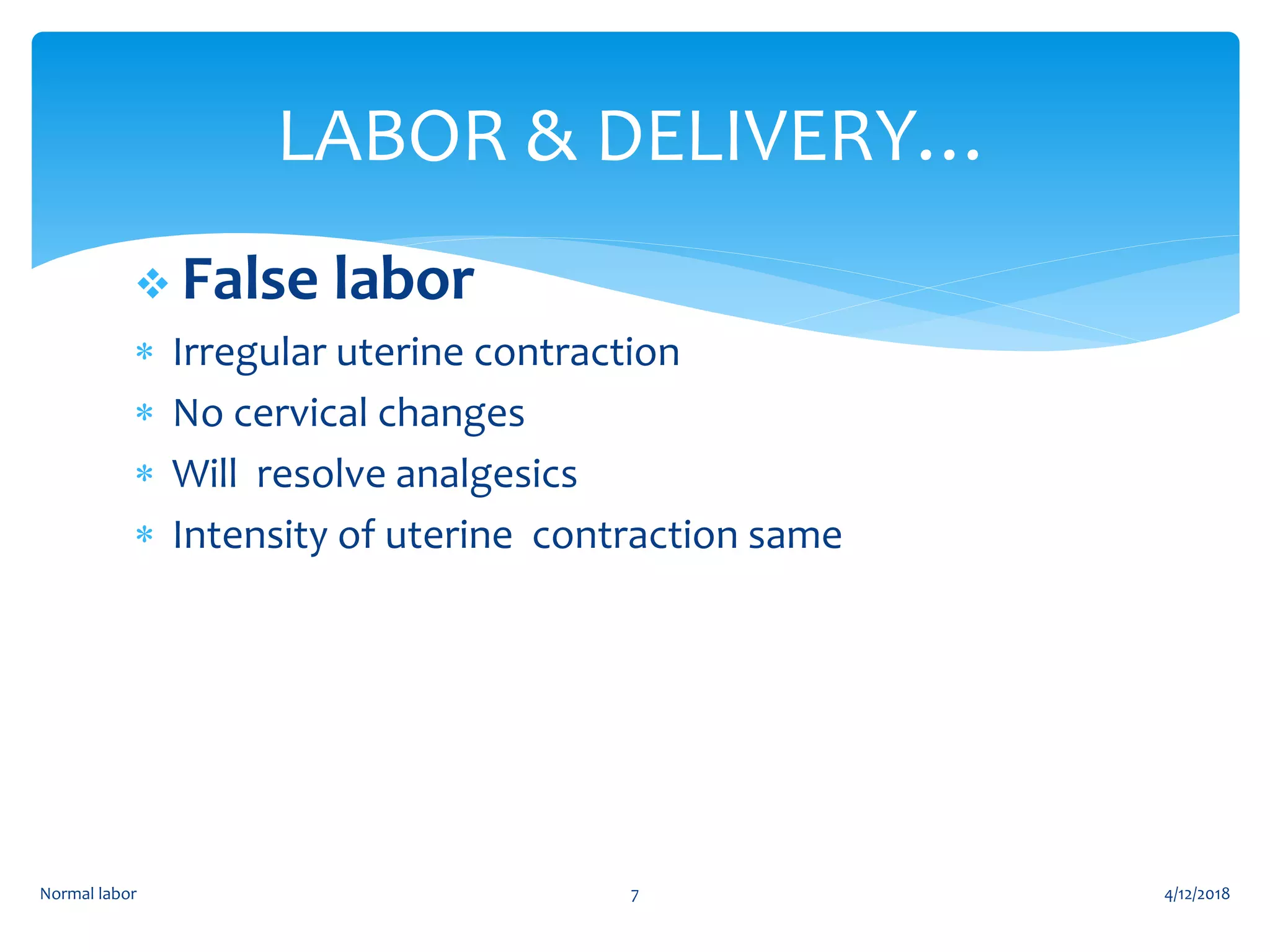 Normal labor and delivery.pptx (2) | PPTX